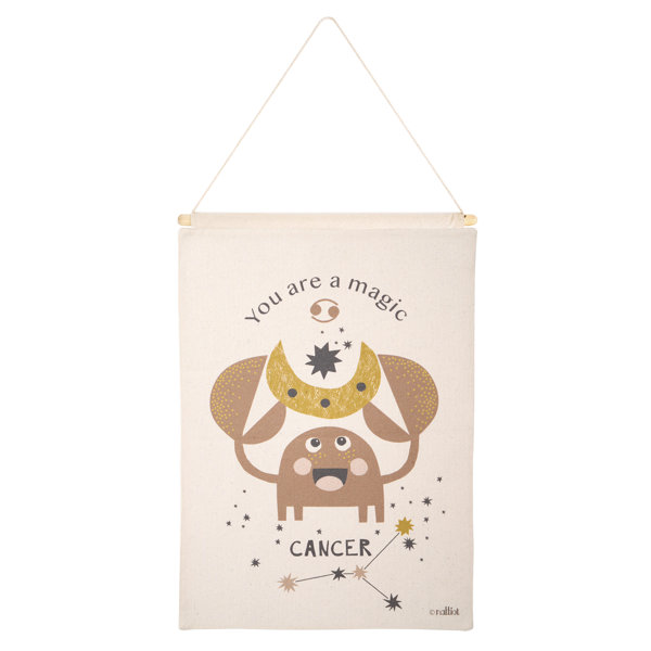Happy Larry WALL HANGING LITTLE CANCER | Wayfair.co.uk