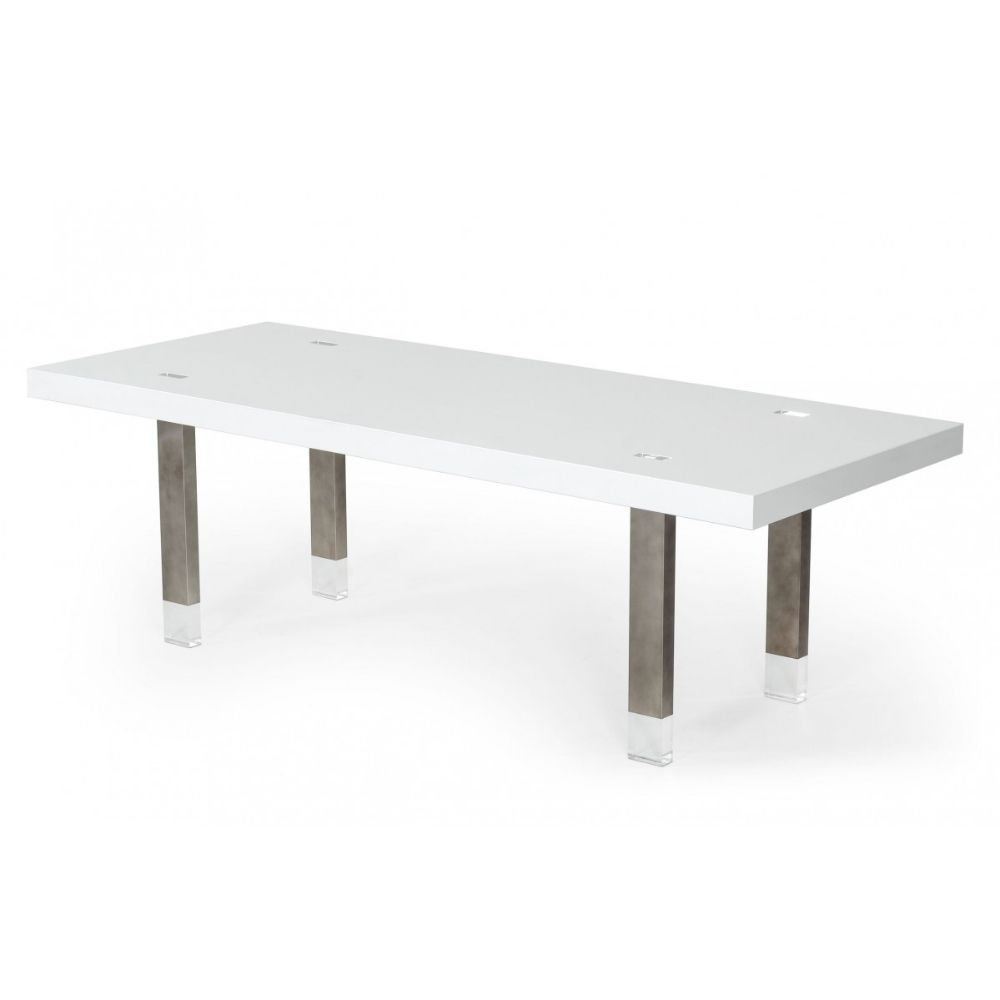 Benjara Cid Joe 95 Inch Dining Table, Rectangular | Wayfair