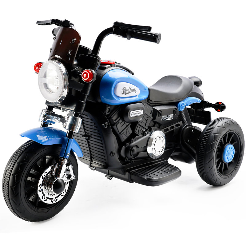 Topteng Motorized Kids Ride On Motorcycle, 6V 4 Ah Battery Powered Kids ...