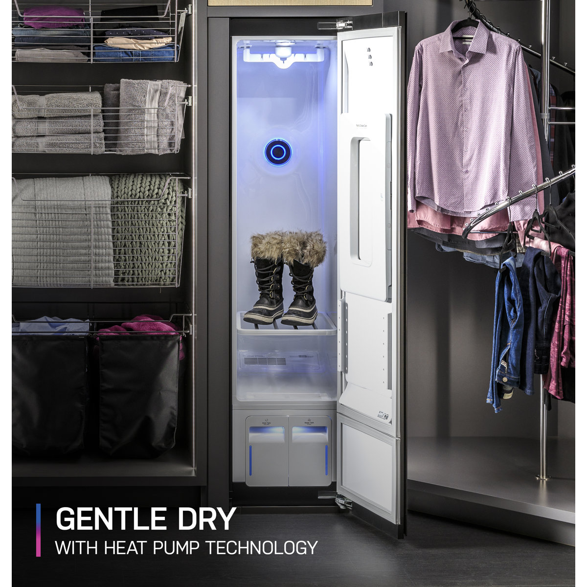 GE Profile™ GE Profile Steam Closet With Fabric Refresh | Perigold