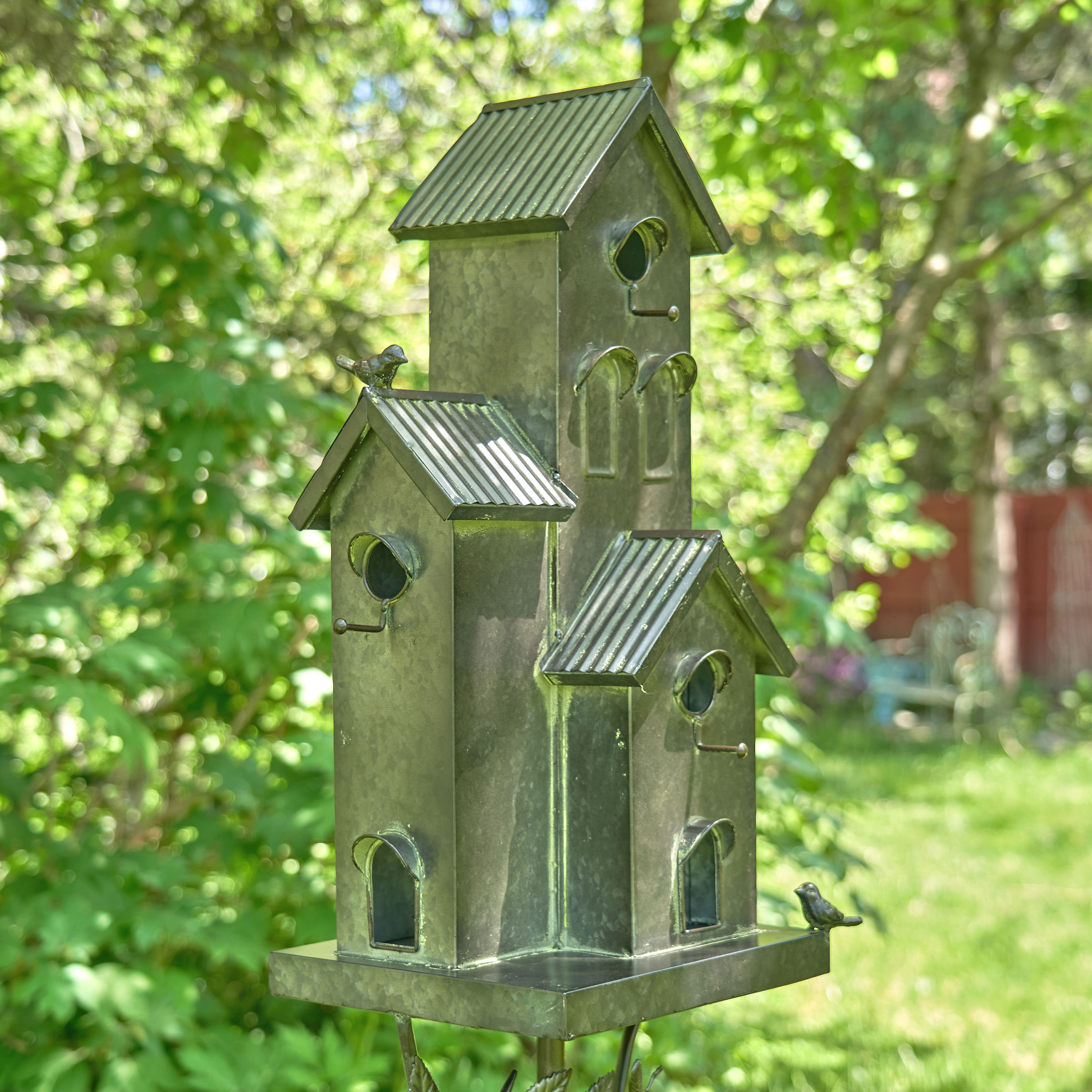 Gracie Oaks Lambertville 75.75'' H x 13.75'' W x 10.5'' D Metal ...