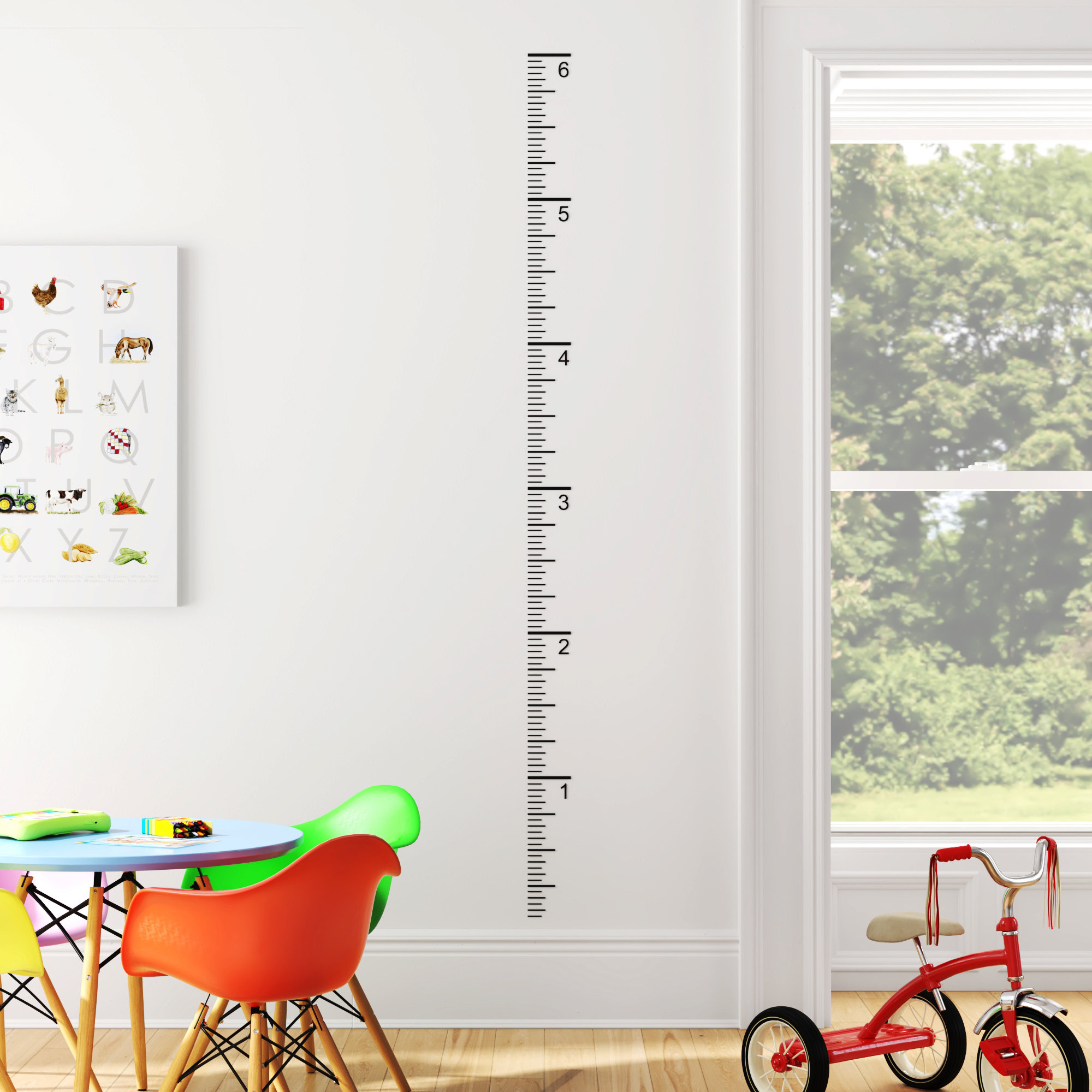 Isabelle & Max™ Aarolyn Broadway Growth Chart Ruler Decal & Reviews ...
