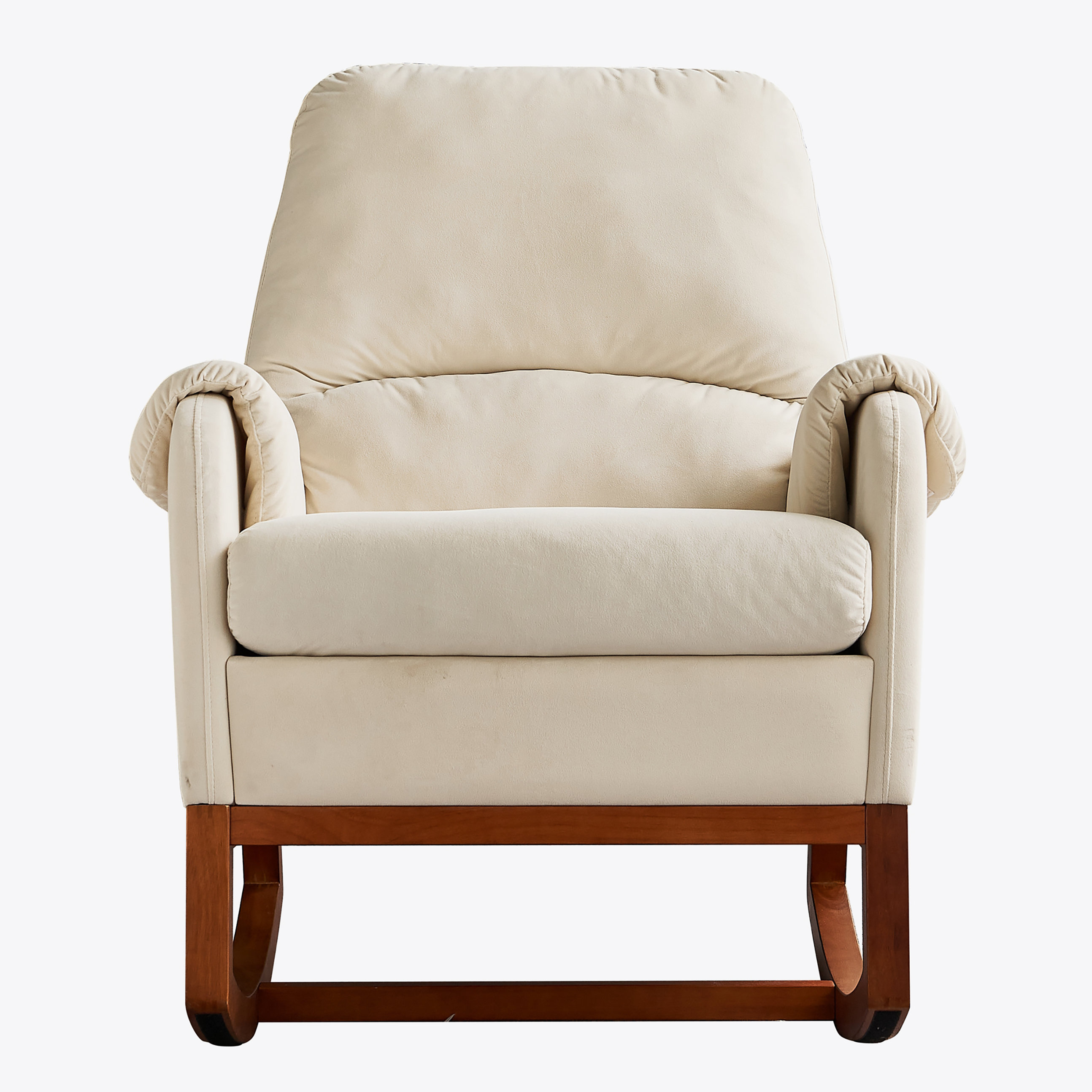 Isabelle & Max™ Modern Comfortable Velvet Rocking Chair for Living Room ...