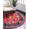 RugPal Dauphine Oriental Red/Brown/Yellow Area Rug | Wayfair