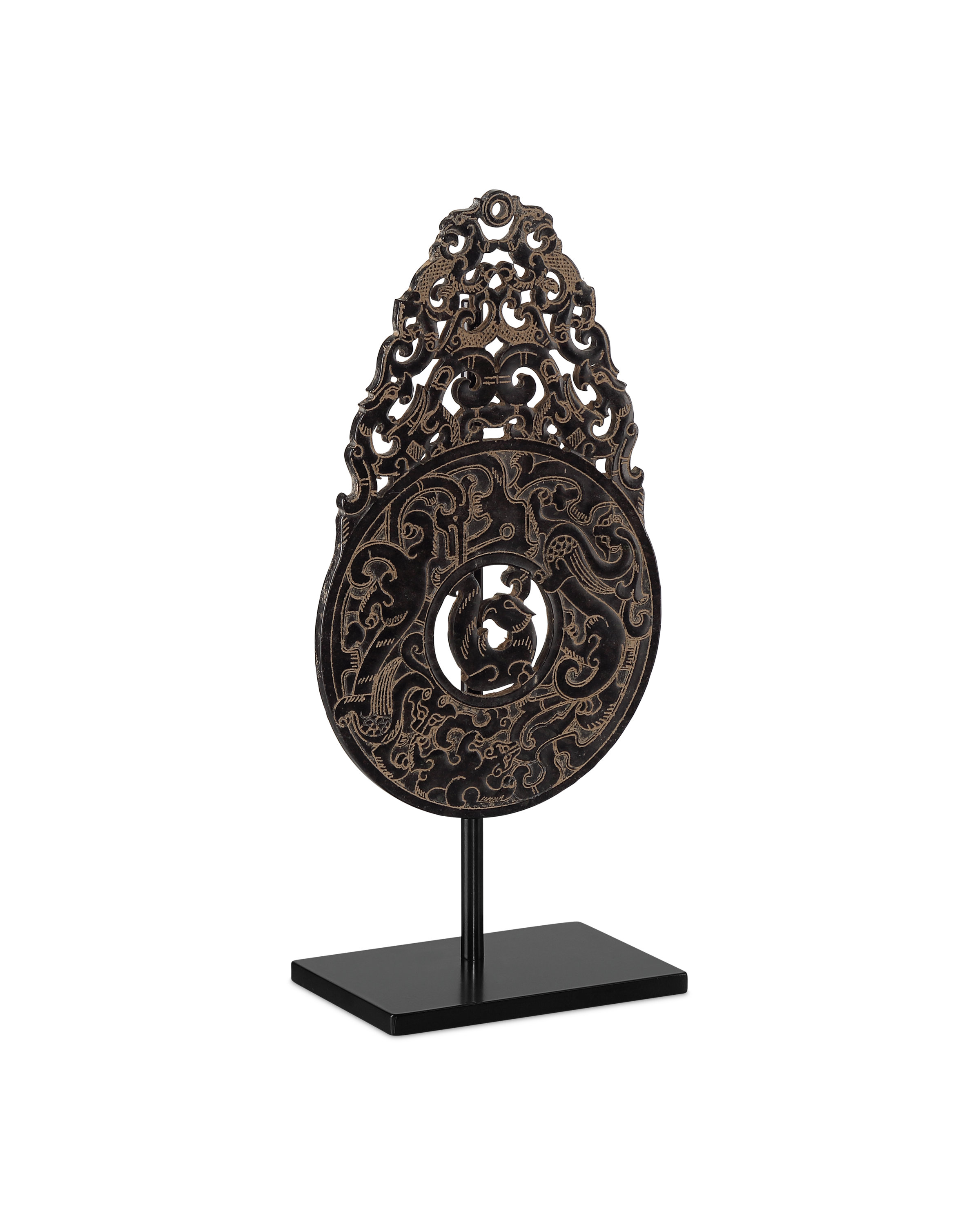 Currey & Company Han Dynasty Jade Symbol | Perigold