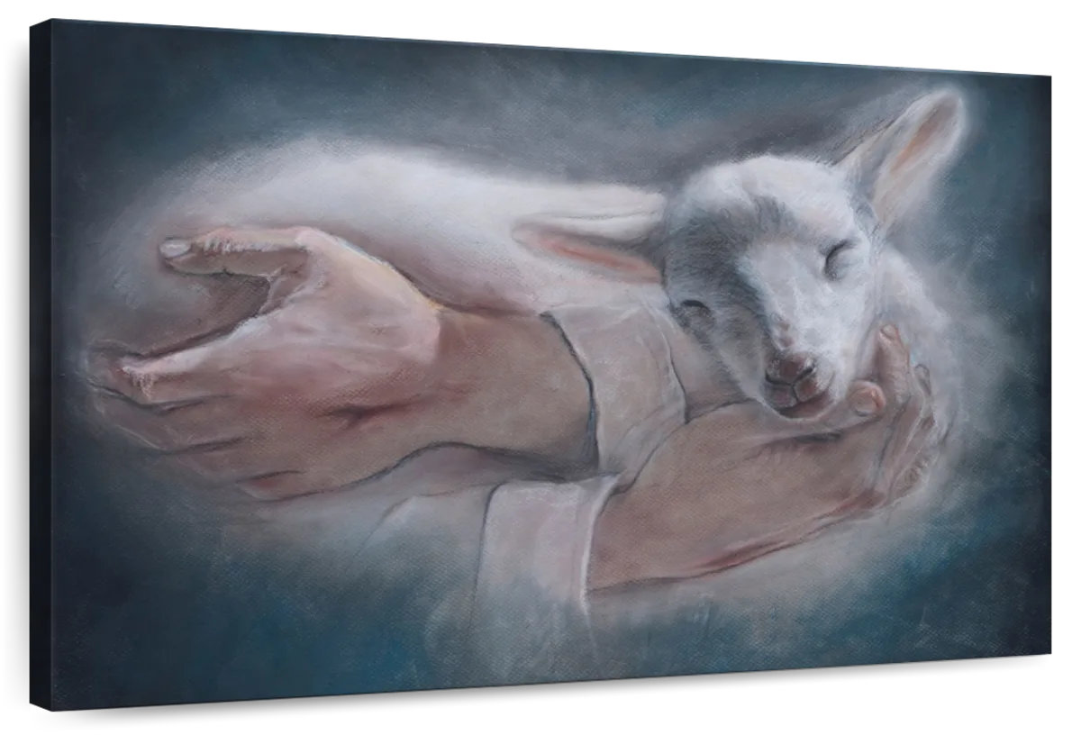 Elephant Stock Jesus Holding Lamb - Wayfair Canada