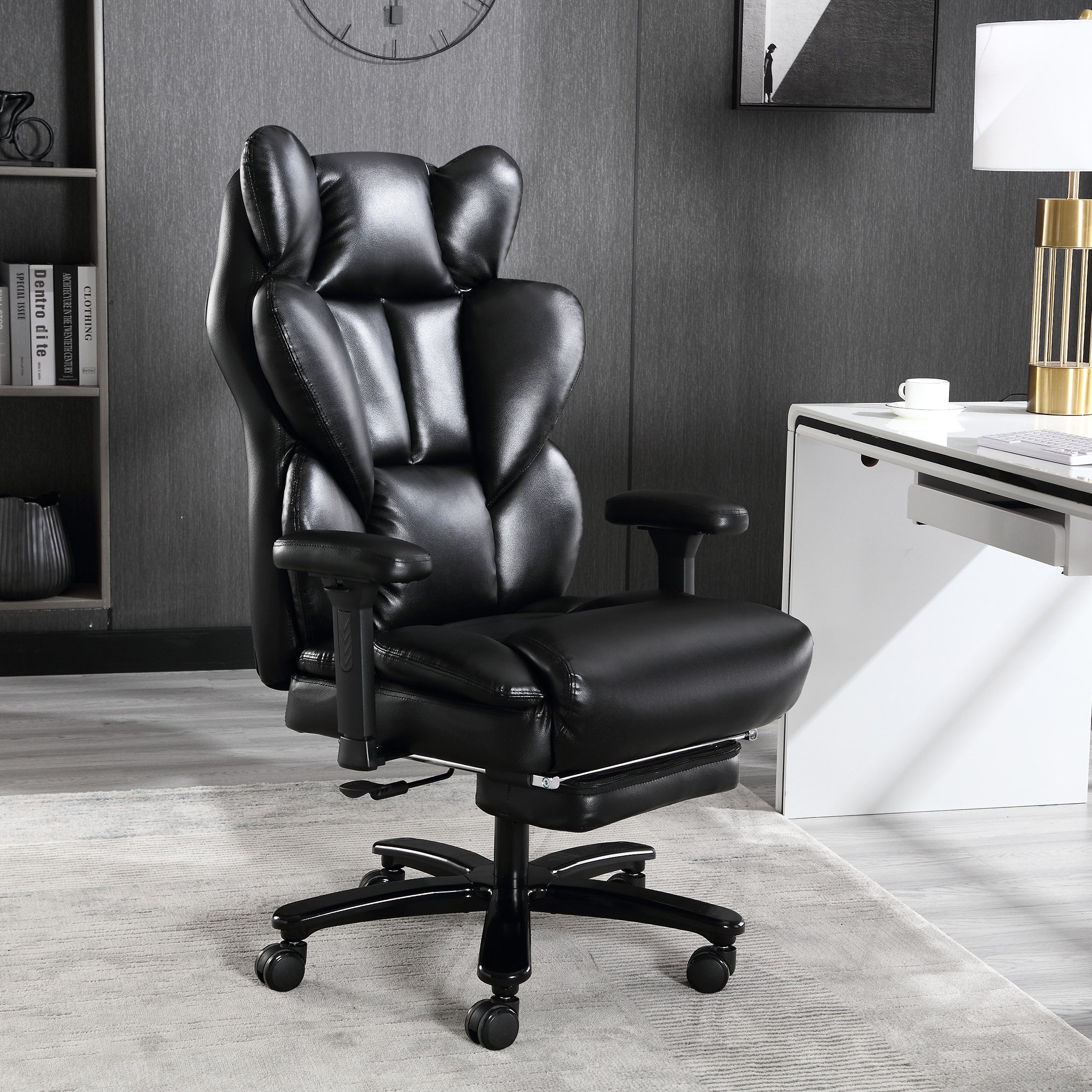 Lark Manor™ Big and Tall Office Chair, Back Support Office Chair ...