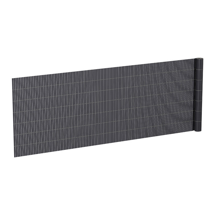 Breeins 500cm W x 100cm D Foldable PVC Privacy Screen Outdoor Fence ...