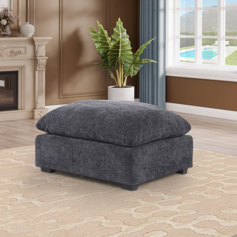 Ebern Designs Ashari Ottoman Reversible Chaise Module Bench For For ...