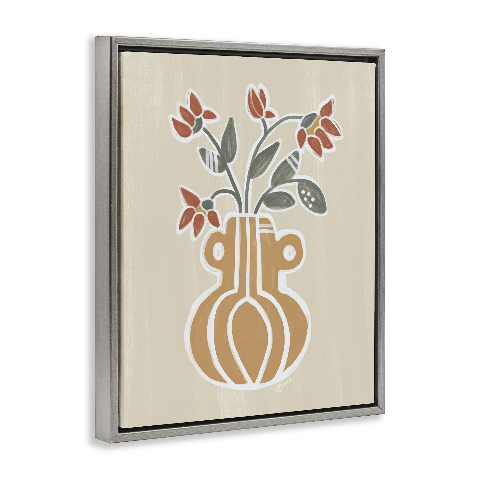 Dakota Fields Sabrina Flower Bouquet Floating Frame, design by Beki ...