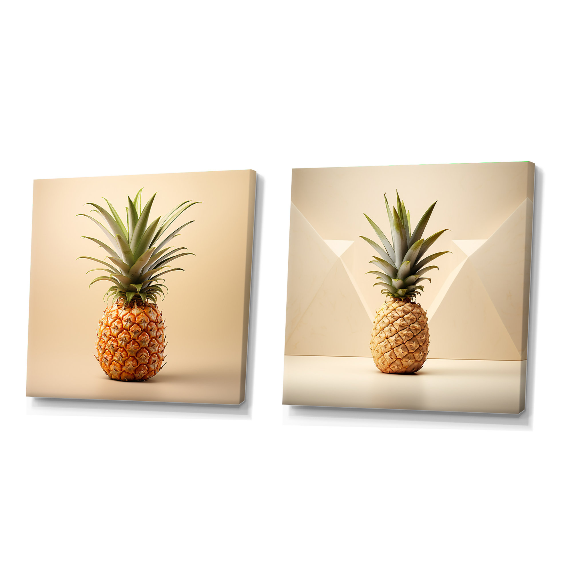 Bay Isle Home™ Sweet Pineapple Fantasy - Pineapples Square Collage Set ...