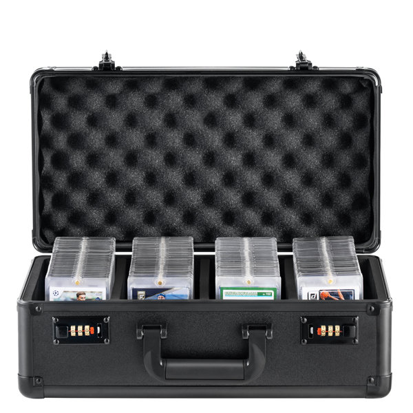 VEVOR 16'' W 6'' D Metal Player Card Case | Wayfair