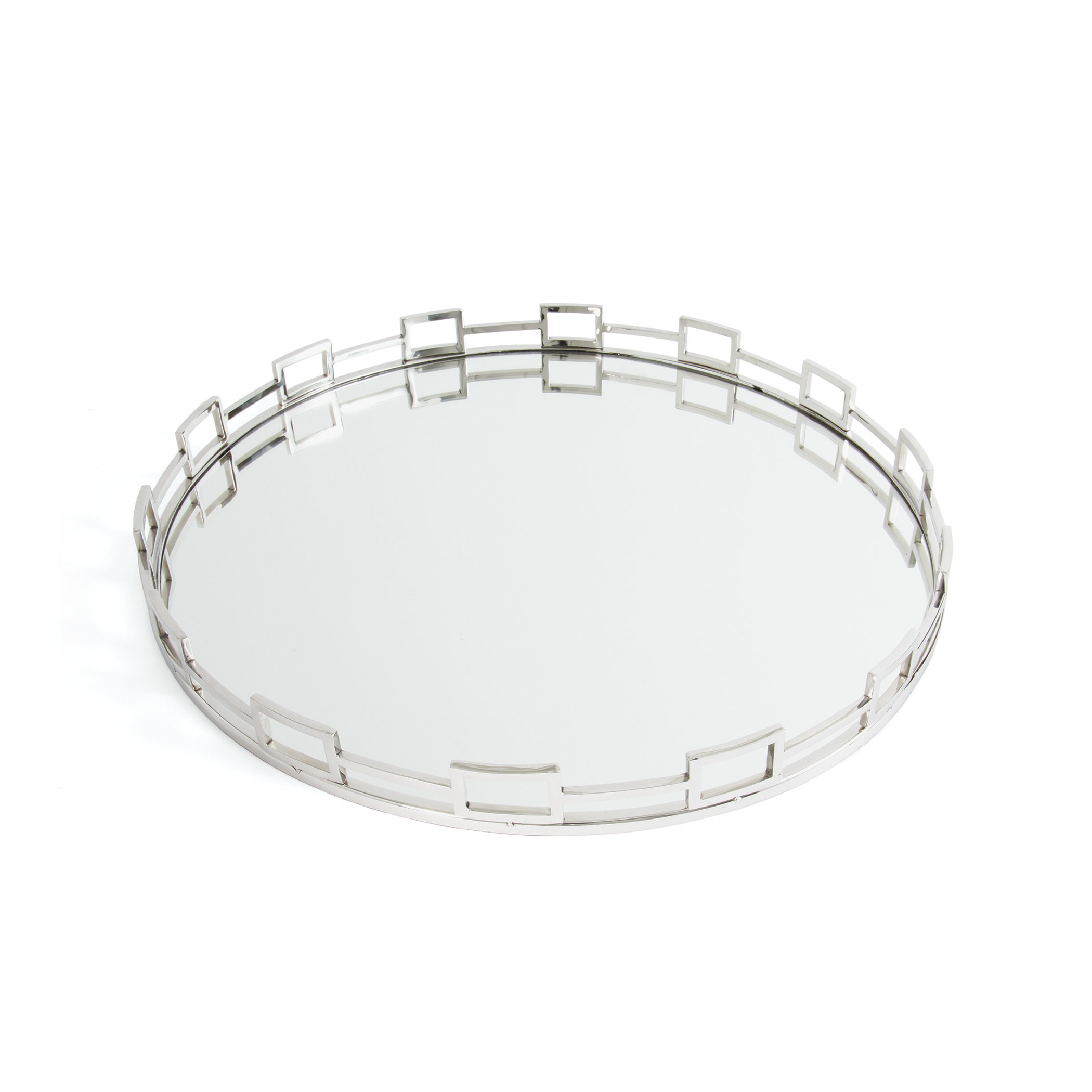 Hip Vintage Juliette Round Tray | Wayfair