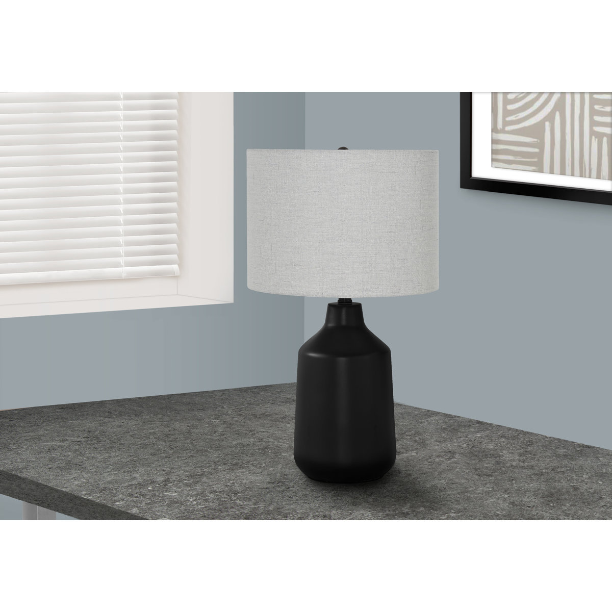 Ivy Bronx Lighting, 24"H, Table Lamp, Contemporary | Wayfair