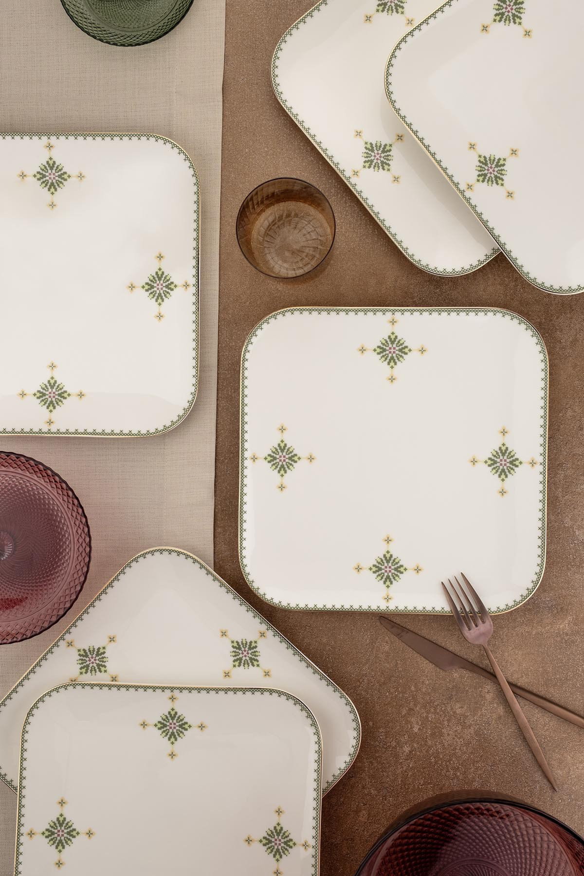 Lark Manor™ Service Plate Set (6 Pieces) | Wayfair