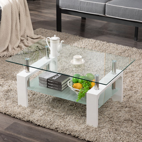 Clear Coffee Tables You'll Love | Wayfair