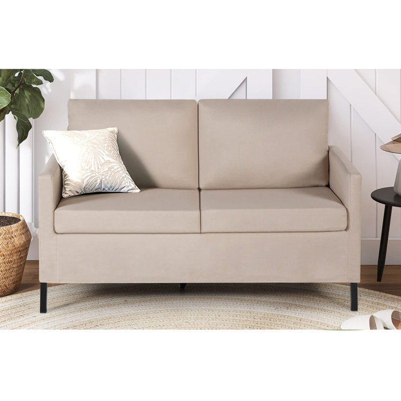 Hokku Designs Jimeny 50.78'' Upholstered Sofa & Reviews | Wayfair