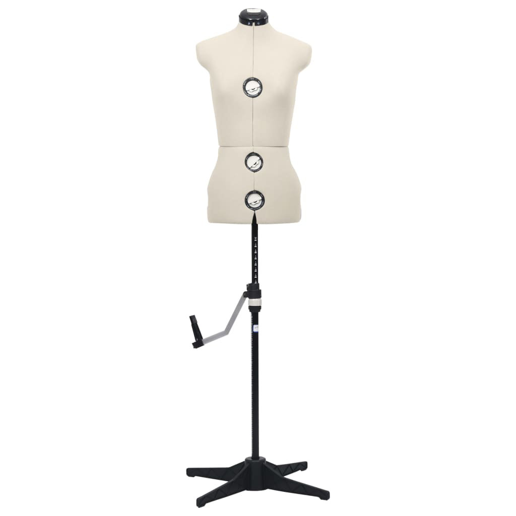 vidaXL Adjustable Dress Form Sewing Display Dressmaker Dummy Mannequin ...