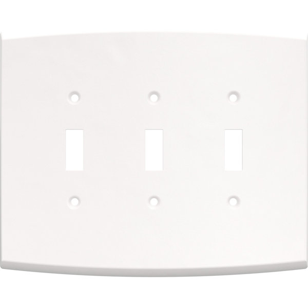 3-Gang Switch Plates | Triple Switch Plate & Light Cover