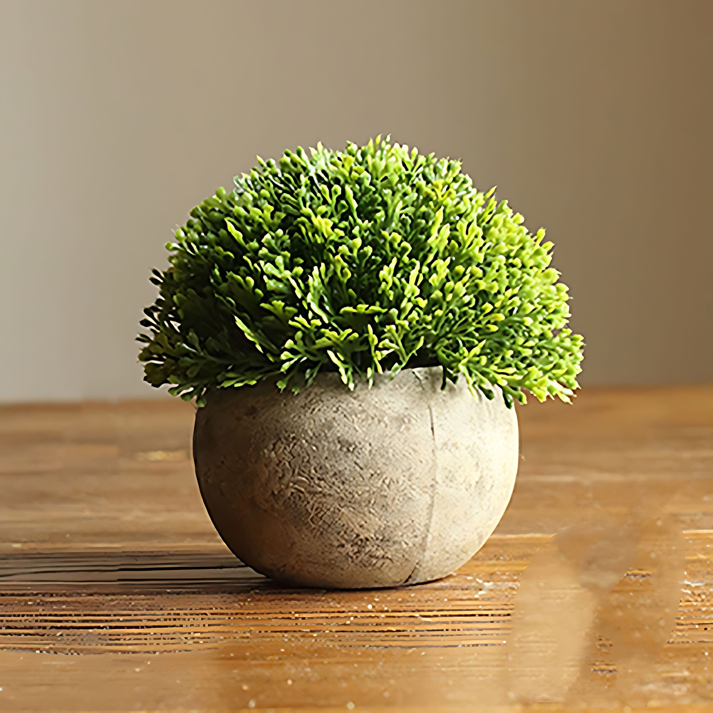 Primrue Simulated Green Plants, Small Potted Plants, Desktop ...