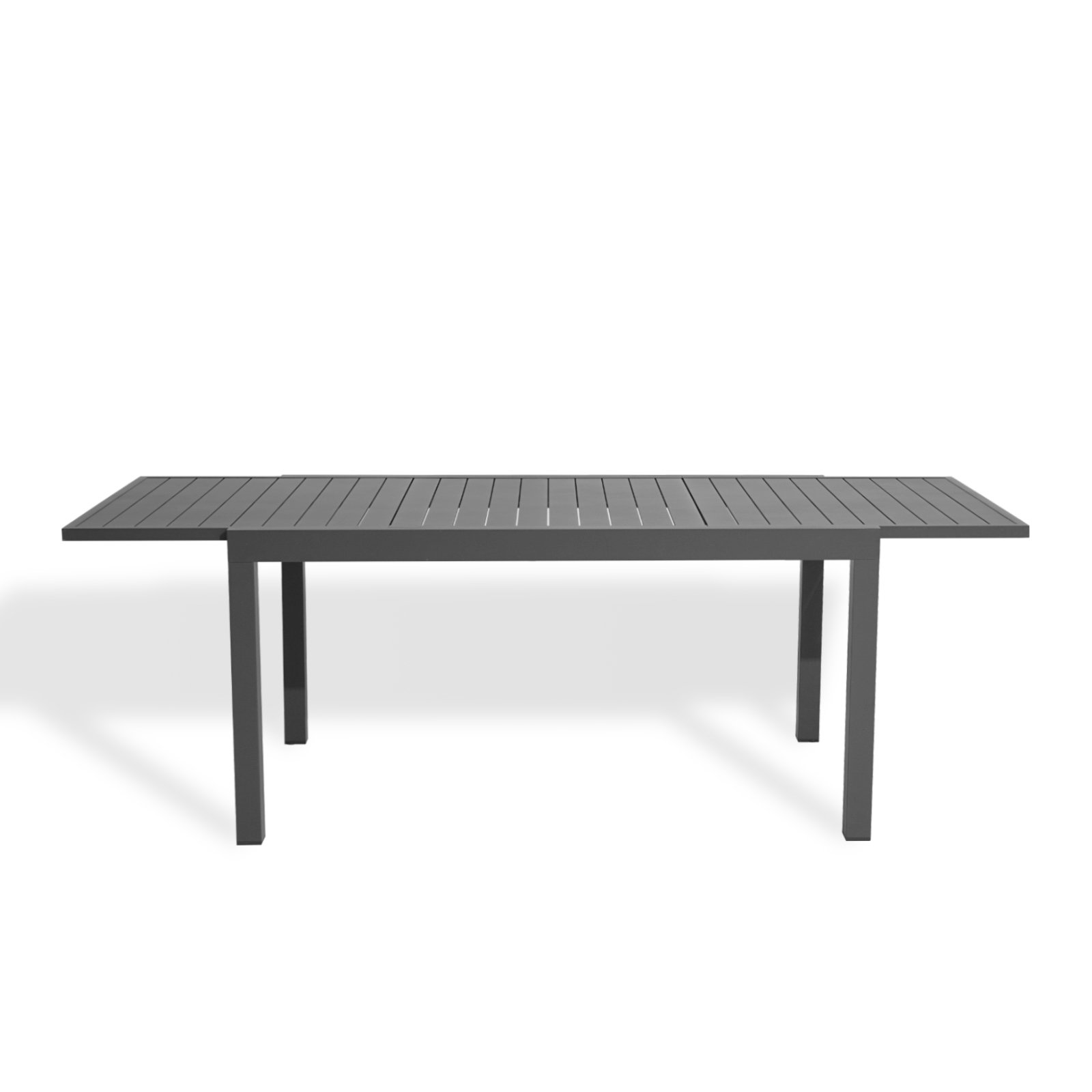 Red Barrel Studio Tyrah 8-Person Extendable Rectangular Aluminum ...