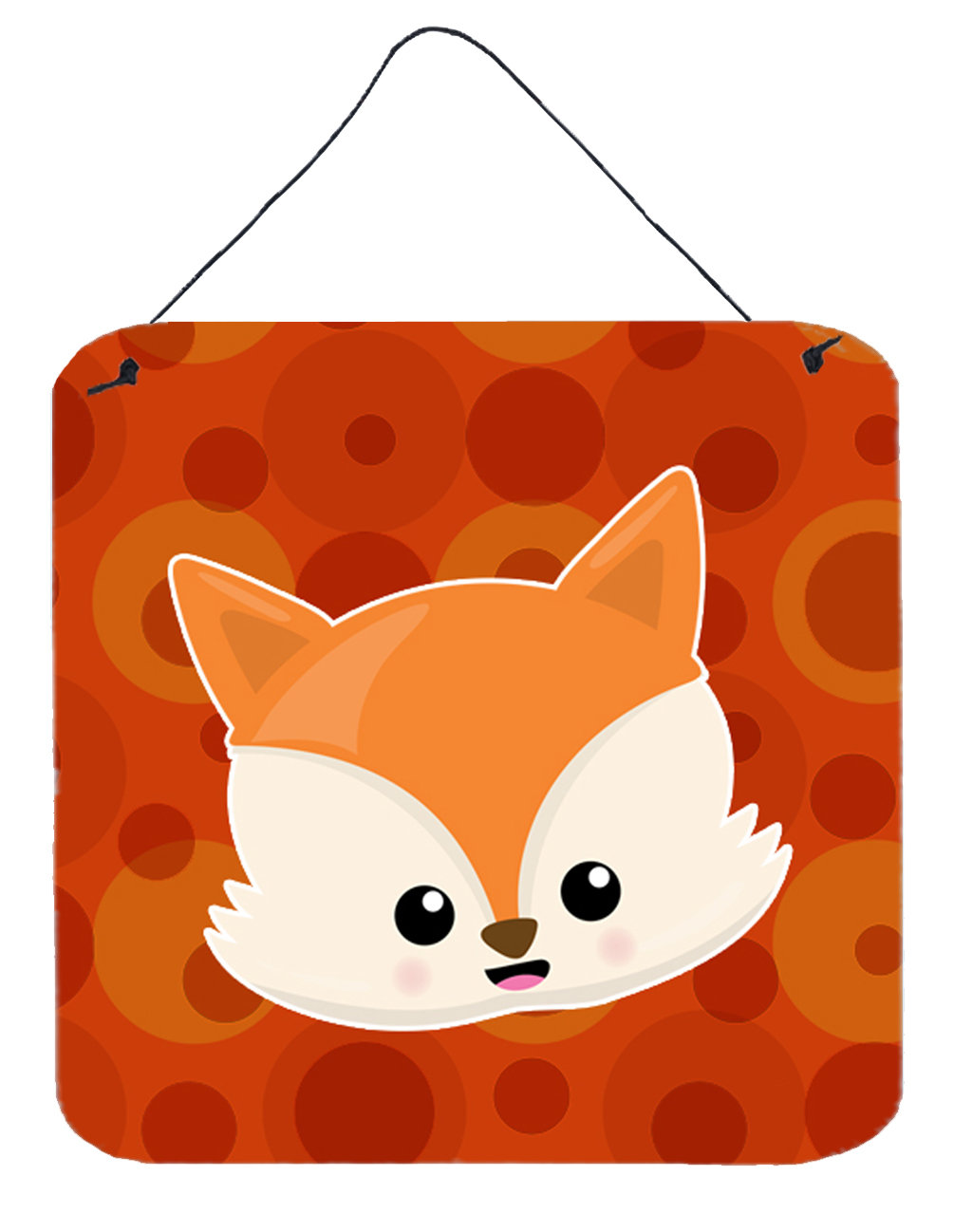 Zoomie Kids Baby Fox Face Polkadots Wall Décor - Wayfair Canada