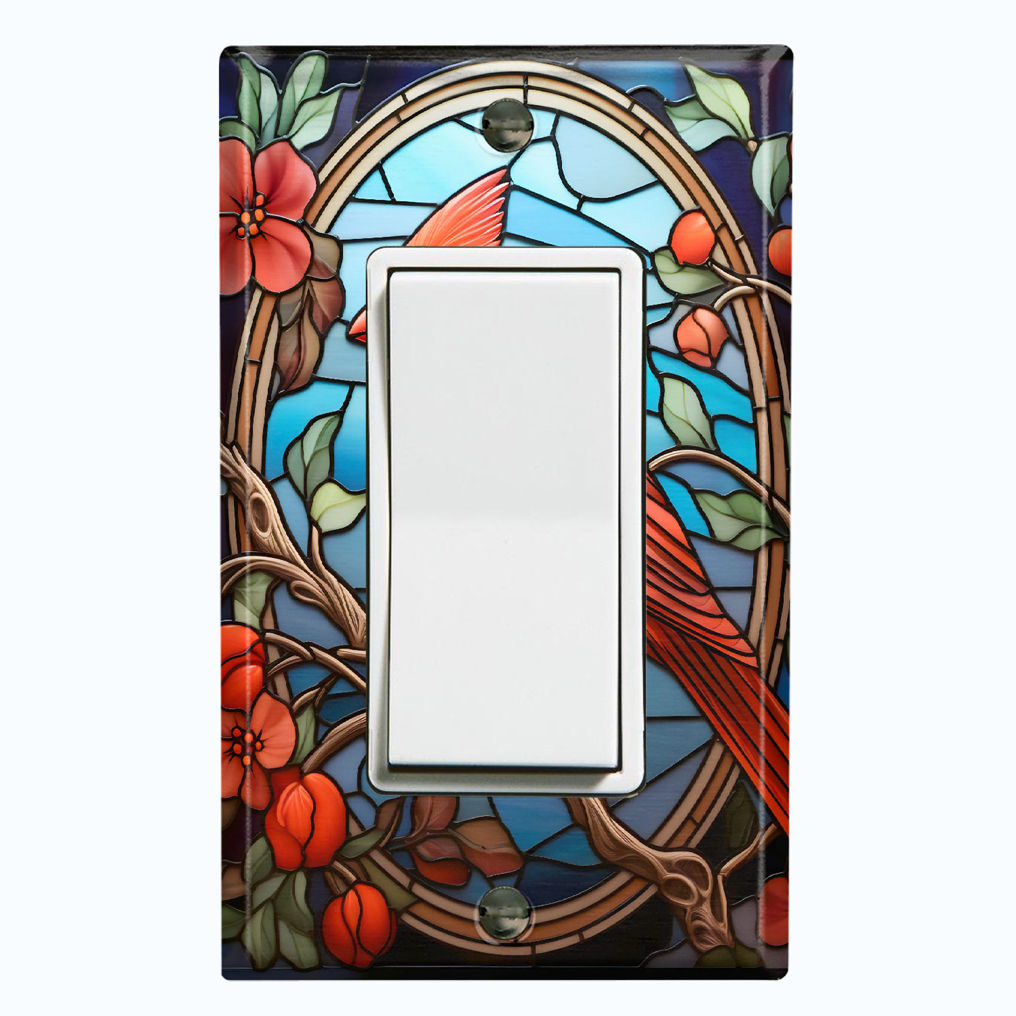 WorldAcc Nature Themed 1 - Gang Wall Plate | Wayfair