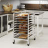 Amgood 10 Tier Sheet Pan Rack. Commercial Bakery Bun Pan Rack With ...