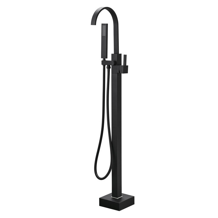 clihome 1 Handle Floor Tub Filler with Diverter & Reviews | Wayfair