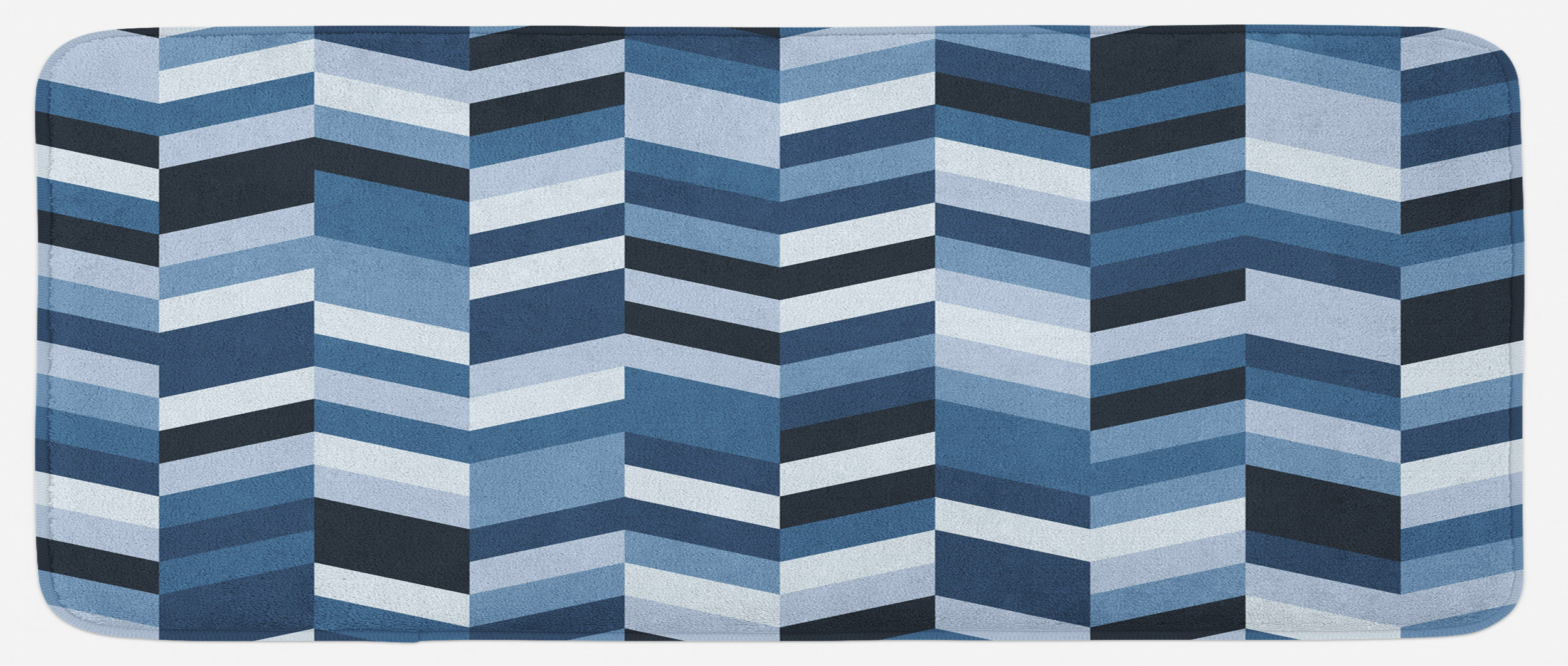 East Urban Home Soft Pastel Toned Modern Herringbone Pattern With ...