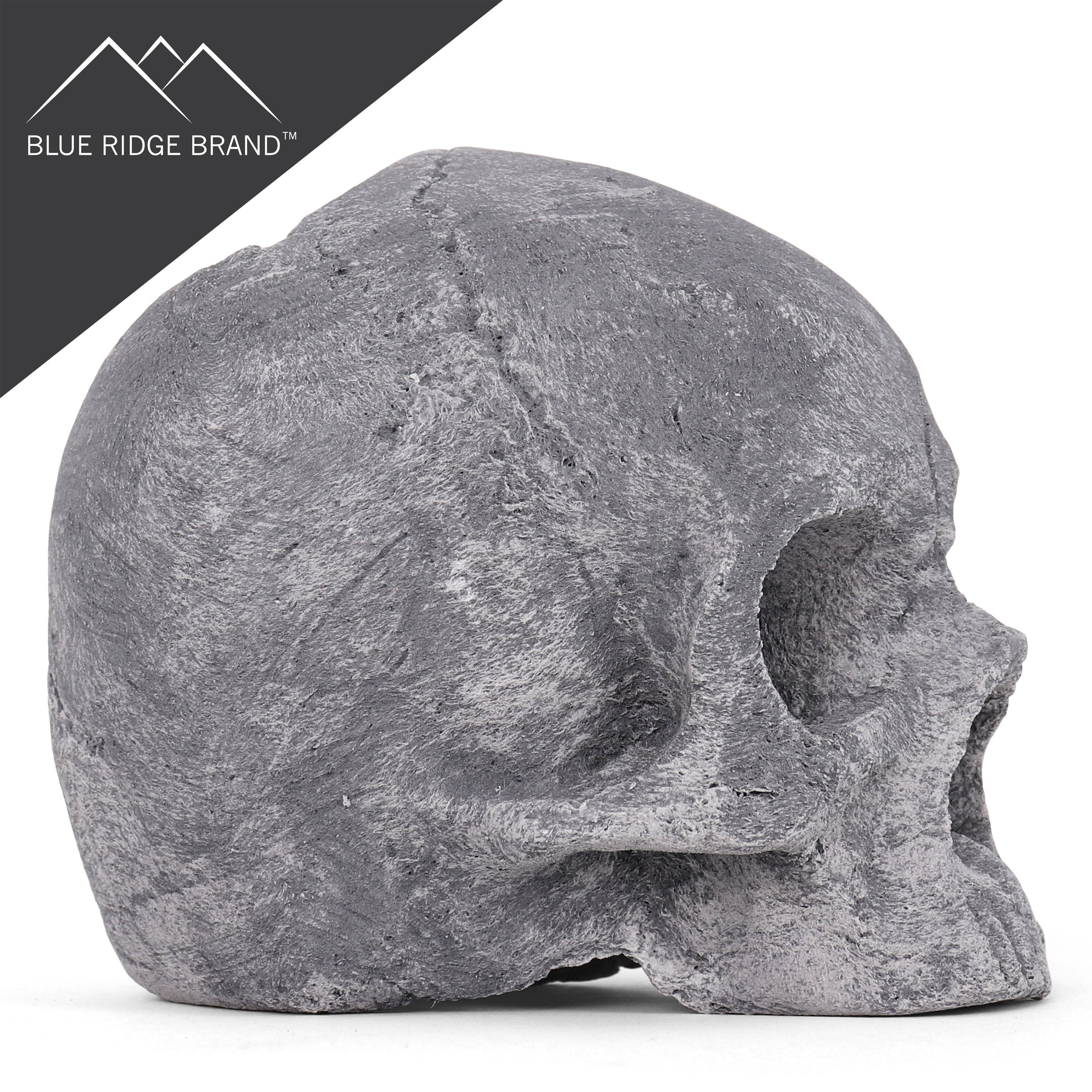 Blue Ridge Brand Ceramic Skull Fire Logs - Fire Pit Skulls - Ceramic ...