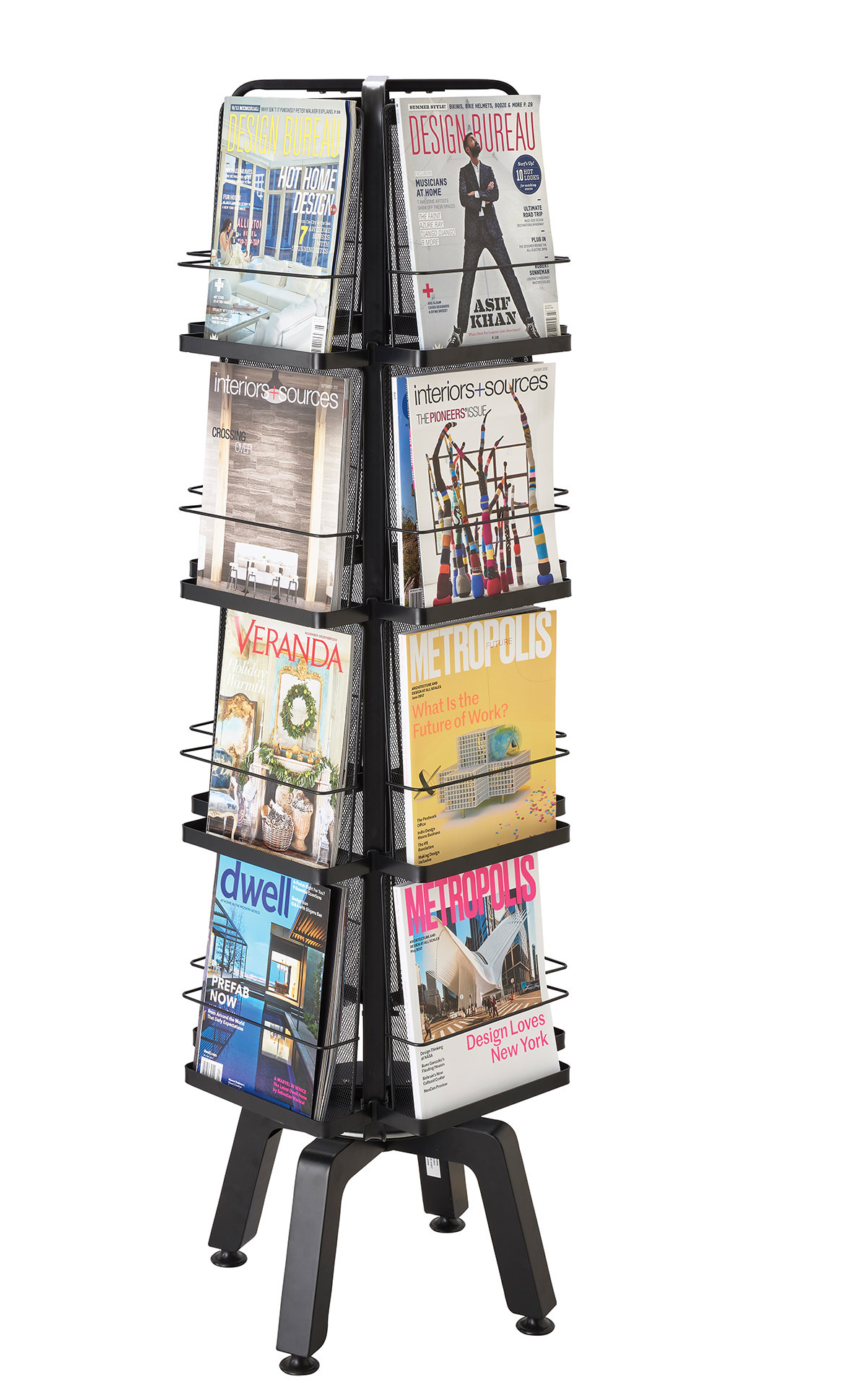 Ex-Cell Rotating Magazine Rack - Wayfair Canada