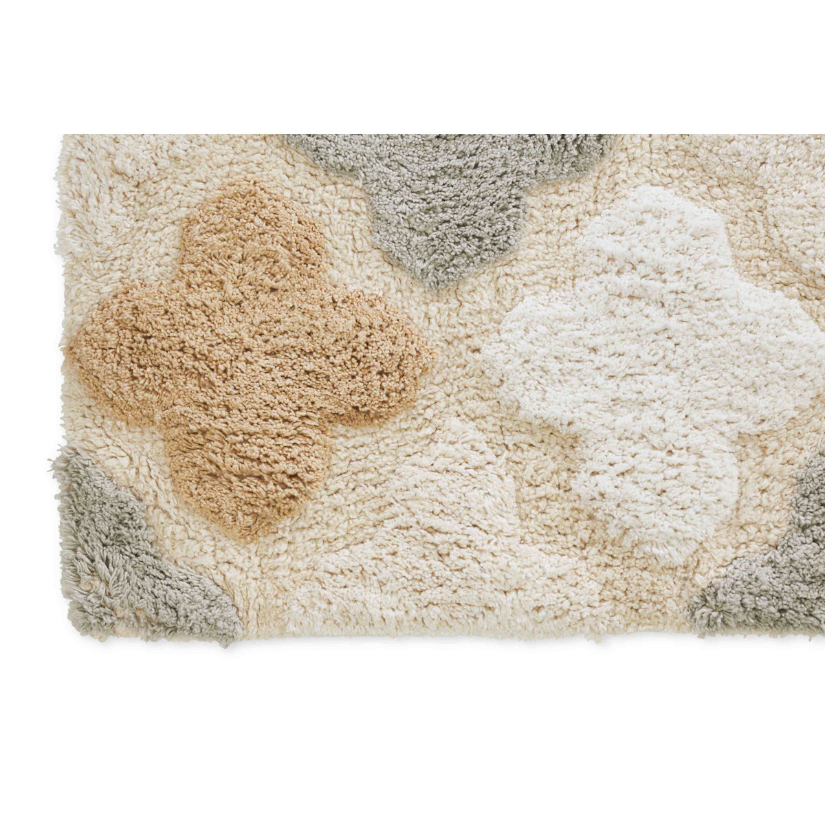 Alcott Hill® Gerow Multiple 100% Cotton Non-Slip Geometric Bath Rug ...