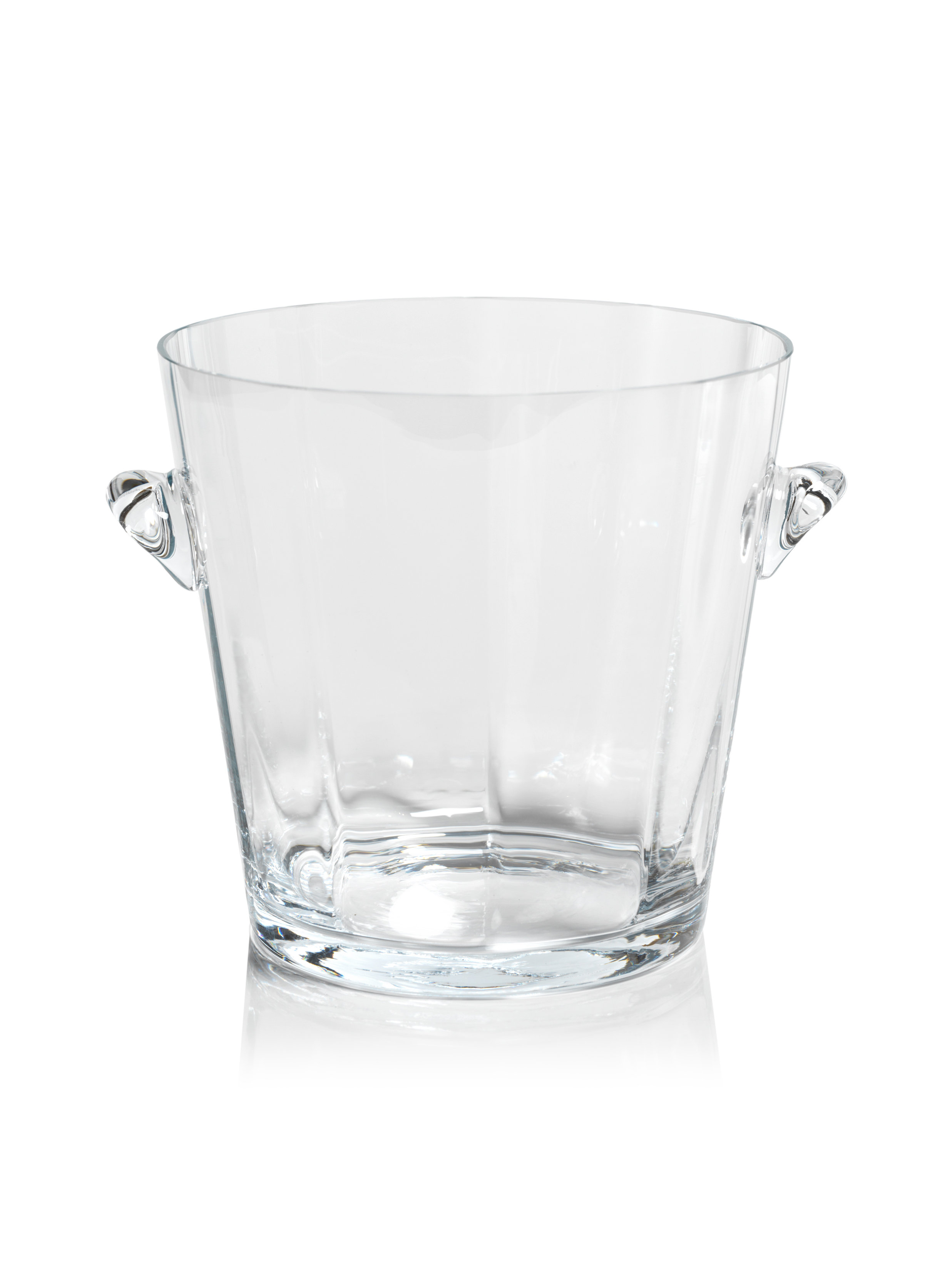 Ivy Bronx Azrou Optic Glass Ice Bucket / Cooler | Wayfair