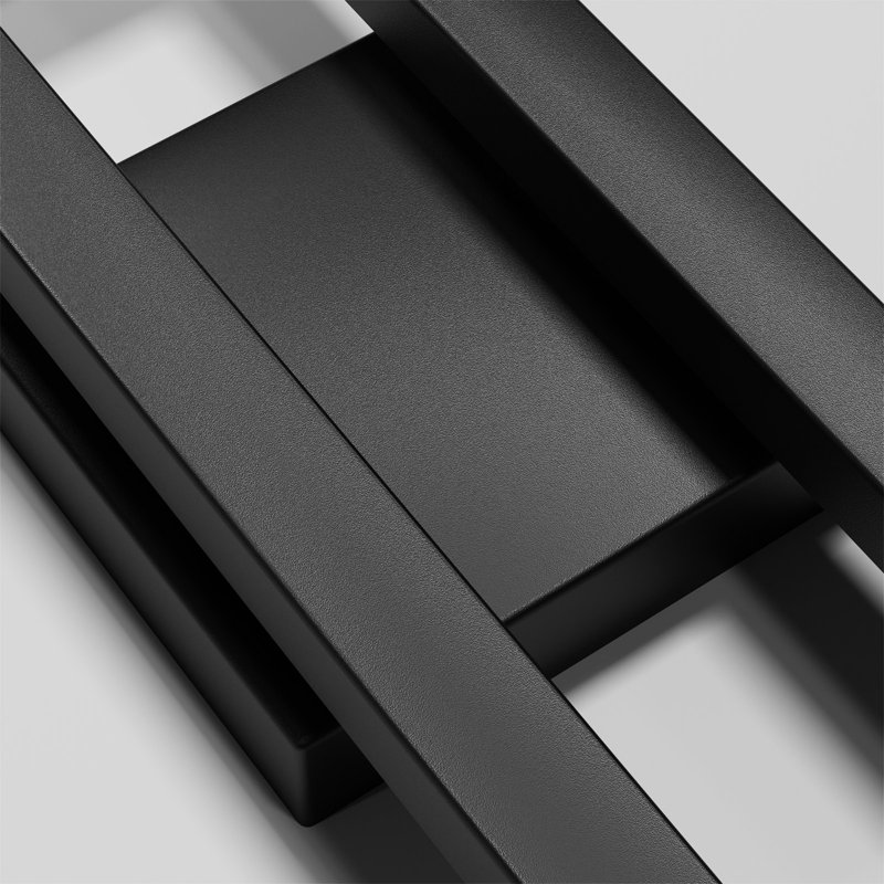 Wrought Studio™ Navona Wrought Iron LED Wall Light | Wayfair