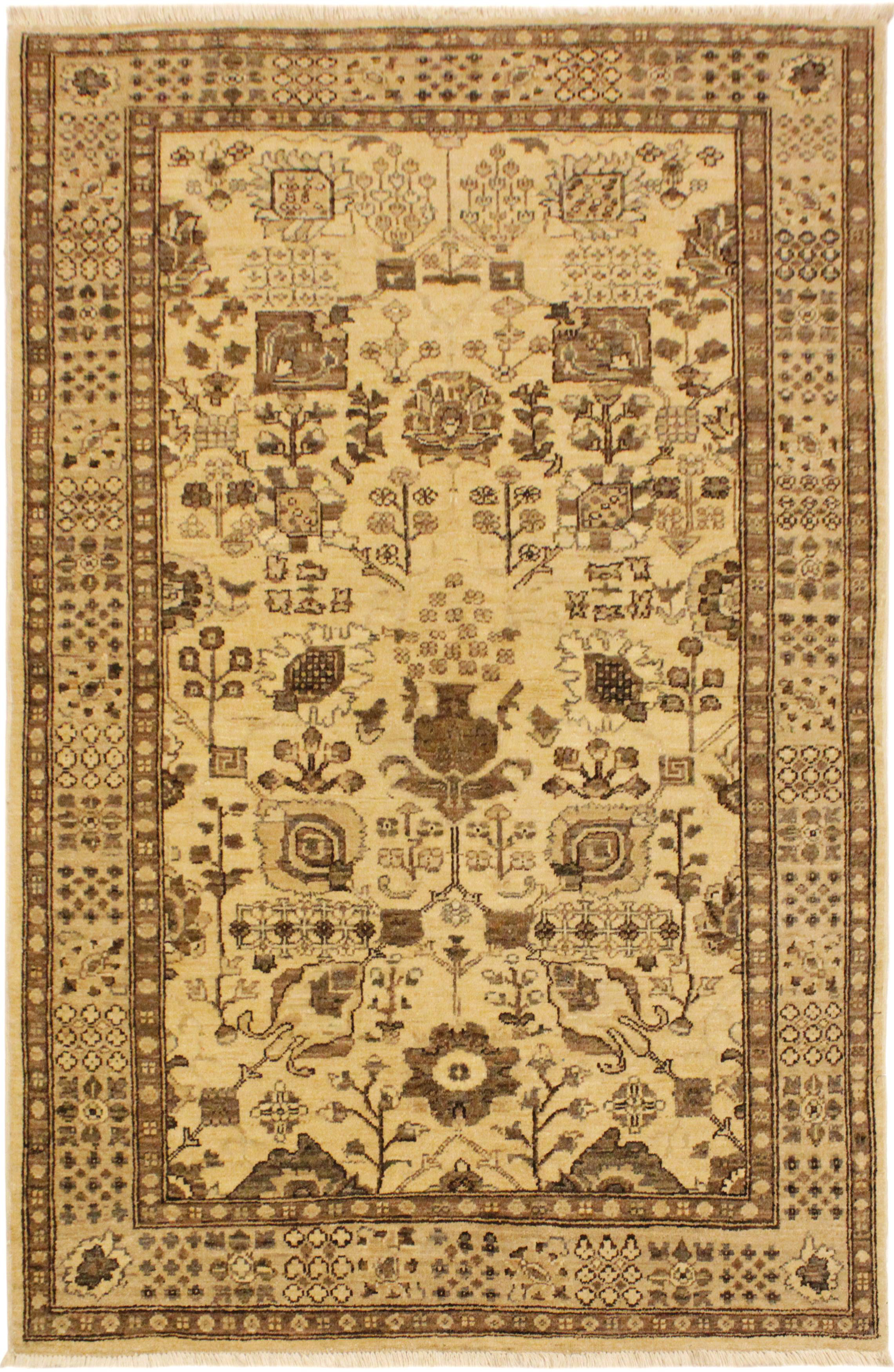 Isabelline Oswyn One-of-a-Kind 3'11'' x 5'9'' 2000s Area Rug in Brown ...