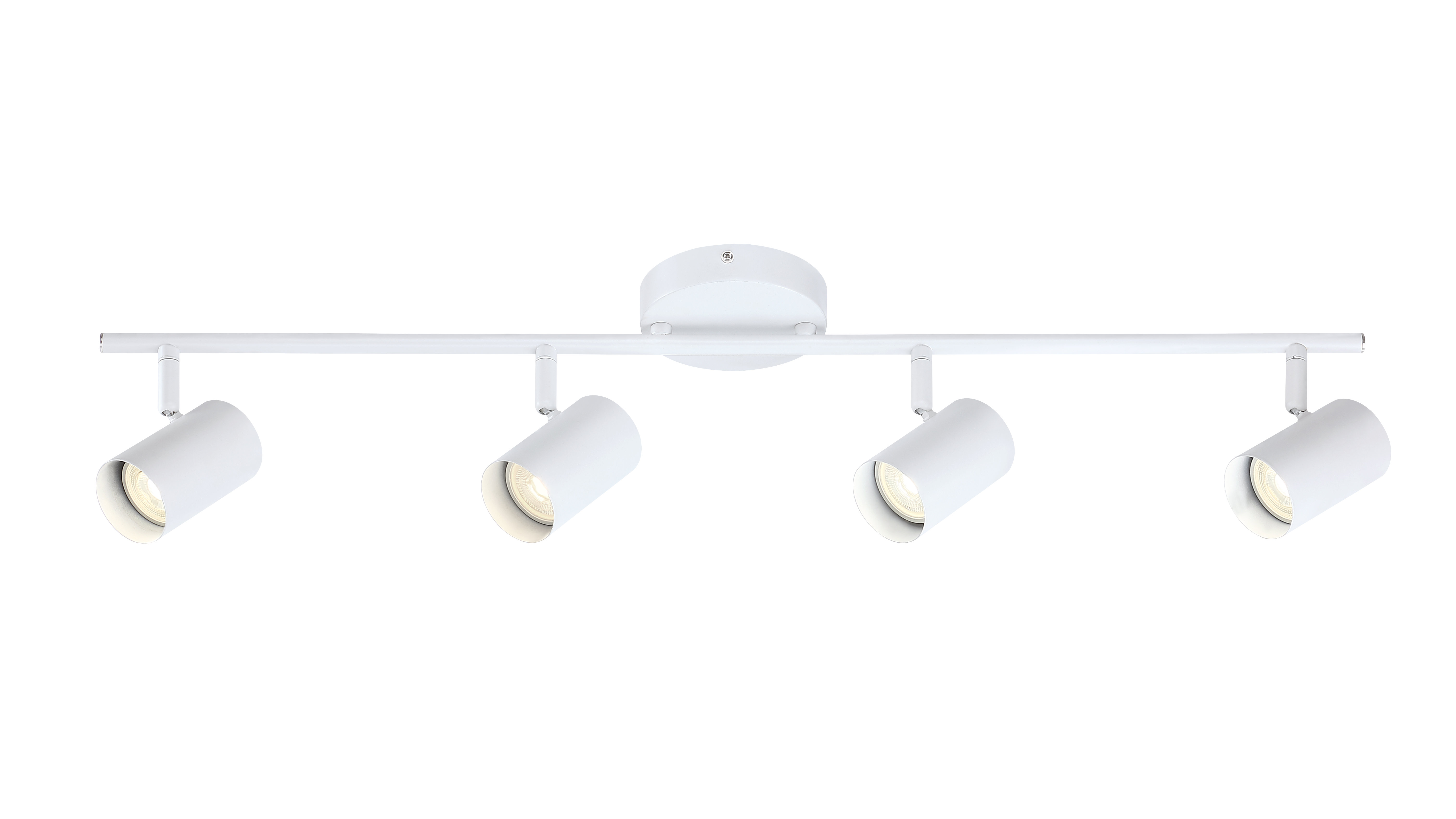 Flsnt 4-light Led Track Lighting Ceiling Fixture, Adjustable Track ...