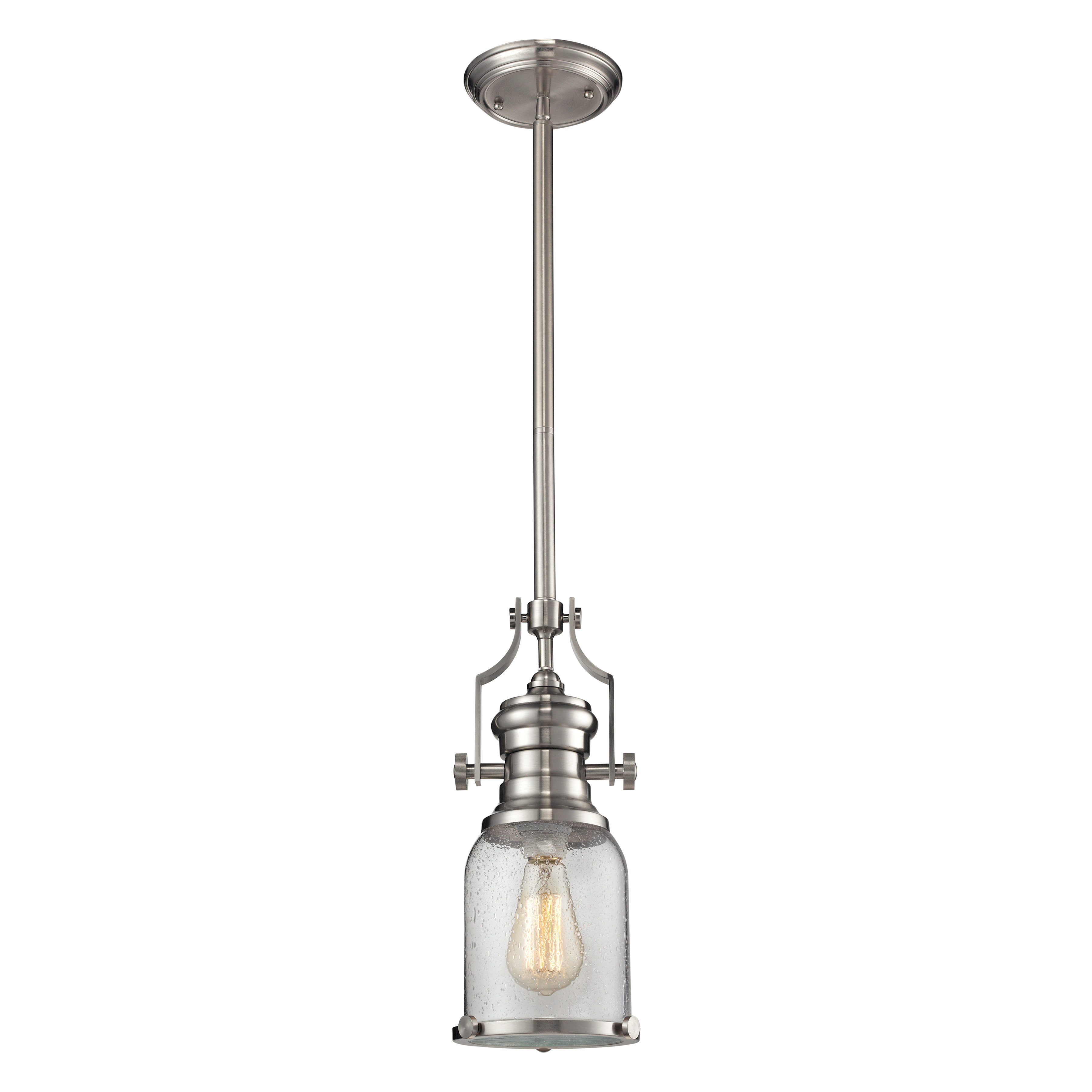 Trent Austin Design® Ancelin 13'' Wide 1-Light Pendant - Oiled Bronze ...