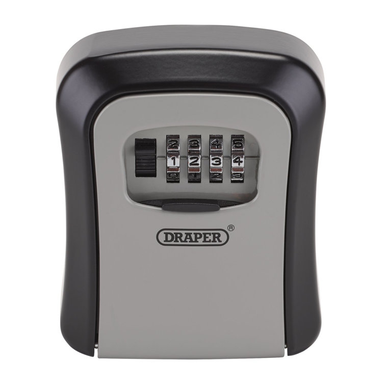 Draper Combination Lock Wall-Mounted Key Box | Wayfair.co.uk
