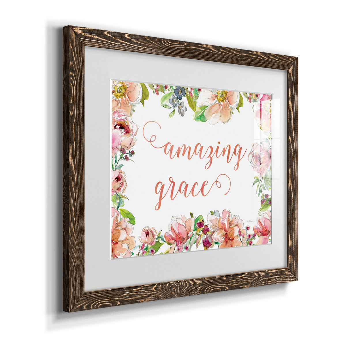 Winston Porter Amazing Grace - Picture Frame Print on Paper | Wayfair