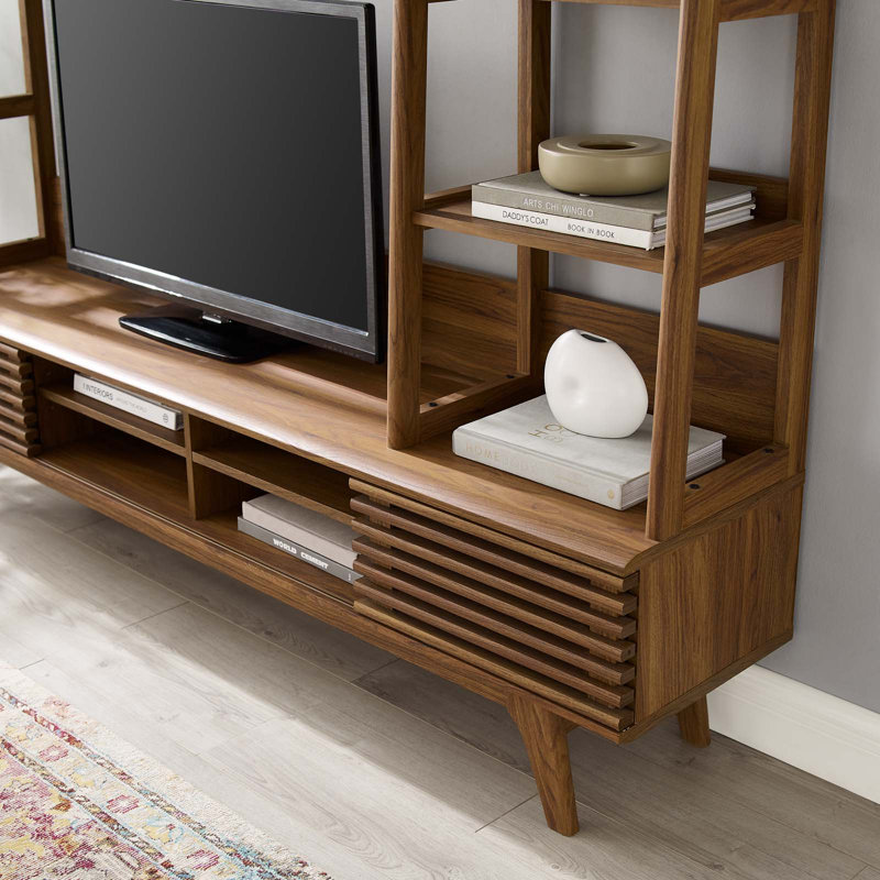 Mercury Row® Render TV Stand Entertainment Center & Reviews | Wayfair