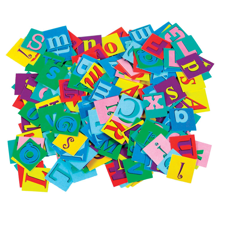 Roylco Inc Alphabet Pasting Letters - Wayfair Canada