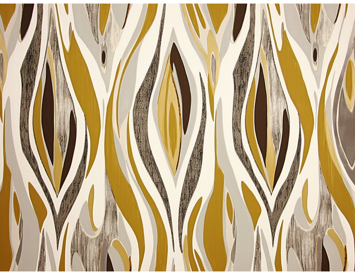 East Urban Home Yides Abstract Shower Curtain | Wayfair