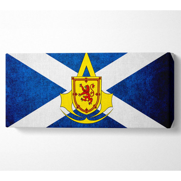 Williston Forge Scottish Guild Flag - Wrapped Canvas Print | Wayfair.co.uk