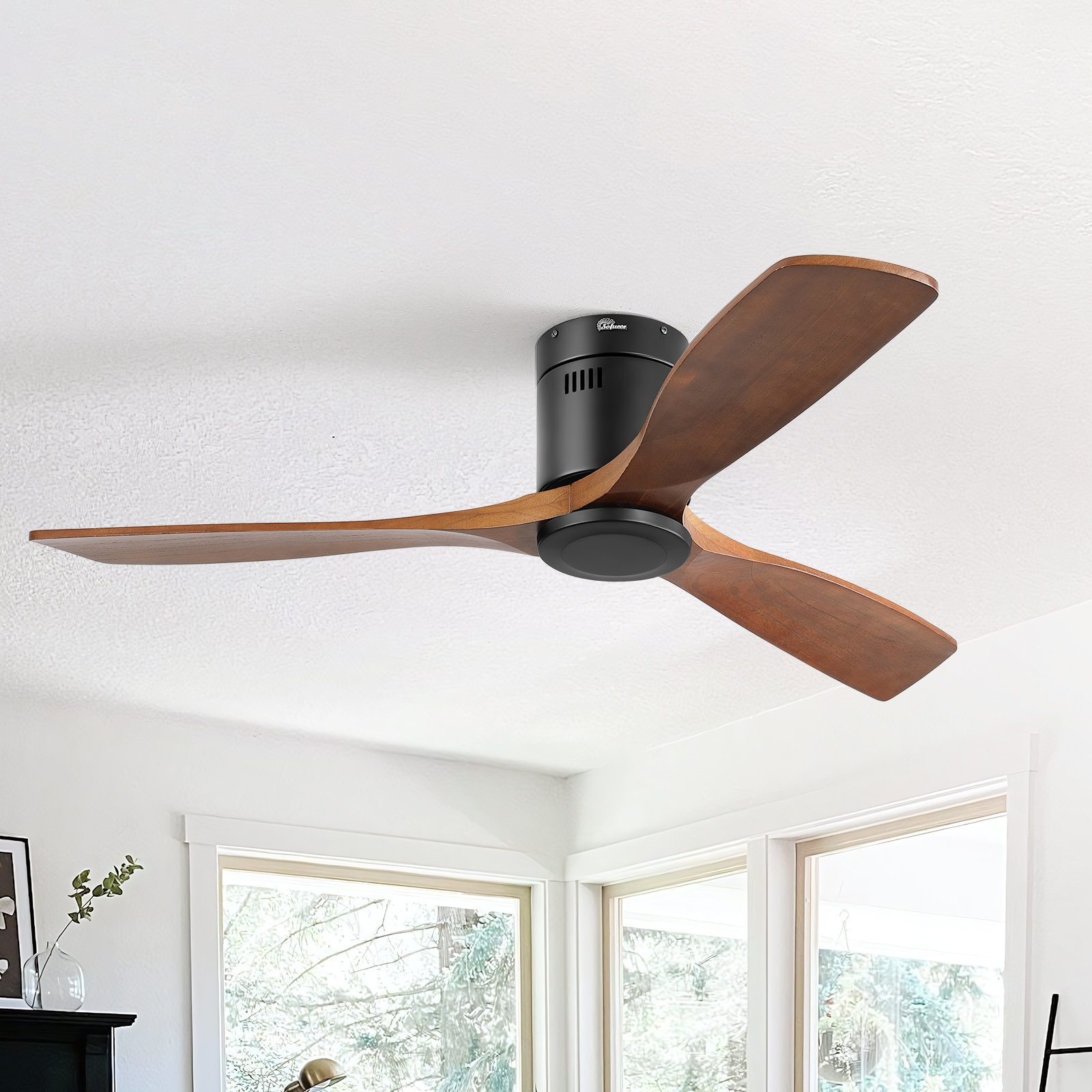 George Oliver Nicola 52'' 3-Blade Ceiling Fan With Remote Control - Wayfair Canada