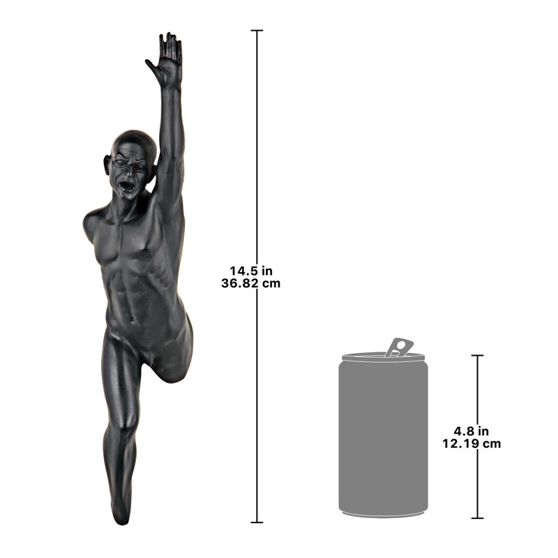 Design Toscano Facing the Future Male Wall Sculpture | Wayfair