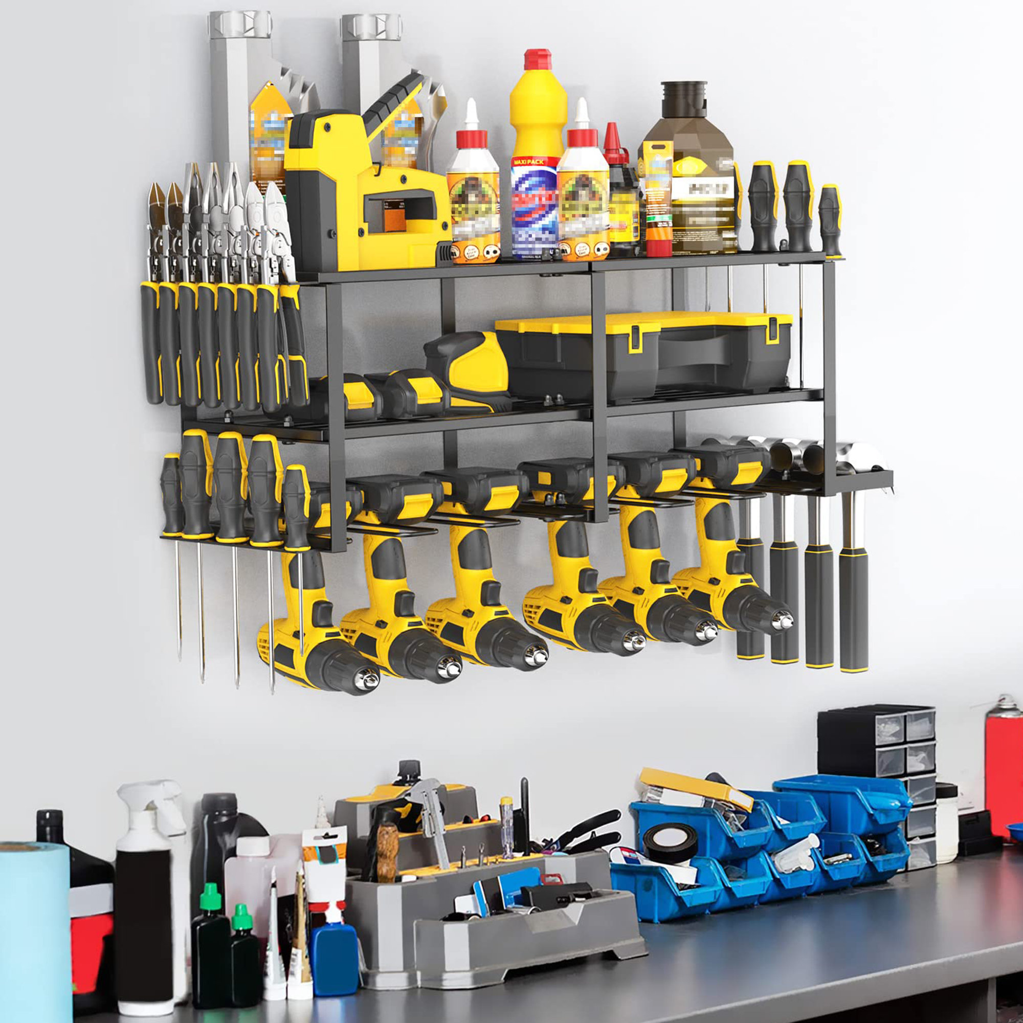 WFX Utility™ Wall Mounted Tool Storage Rack - Wayfair Canada