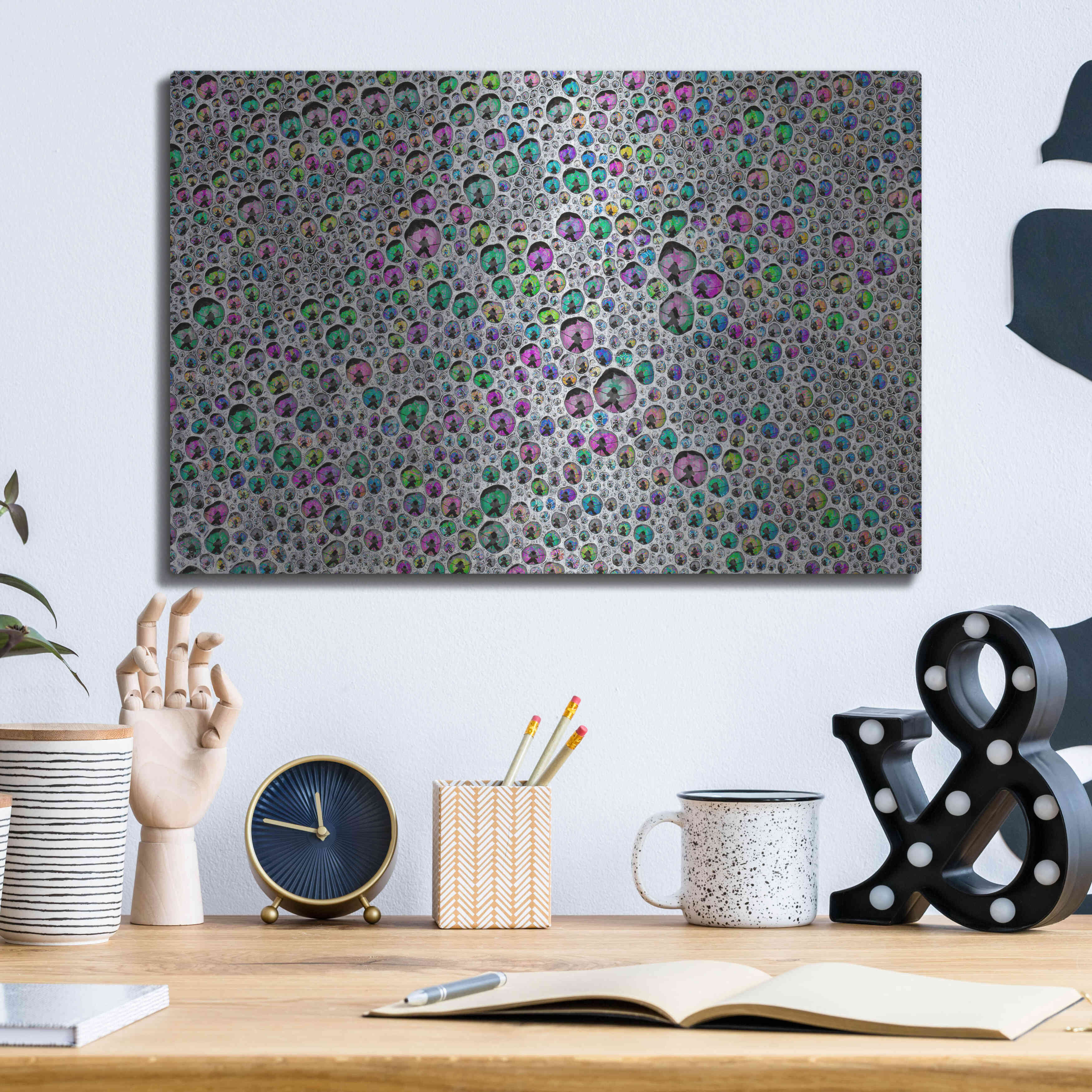 Ebern Designs " Vibrant Sea Foam " by Thomas Haney | Wayfair