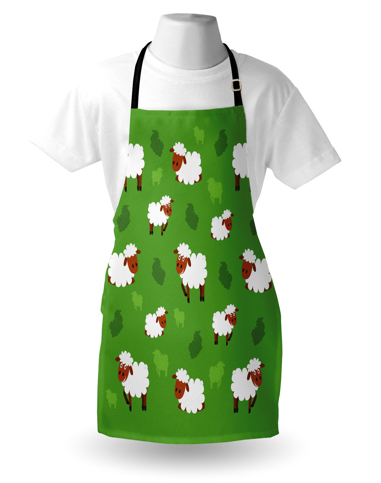 East Urban Home Sheep Apron Unisex Continuous Fluffy Farm Animal Adult ...
