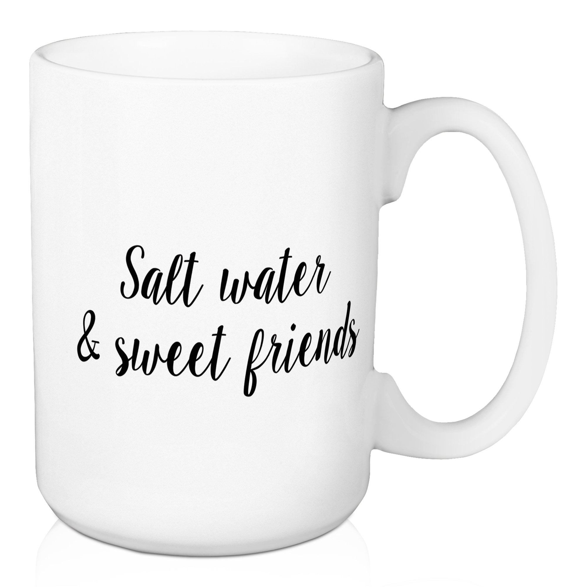 Wrought Studio Memphis Salt Water and Sweet Friends Coffee Mug ...